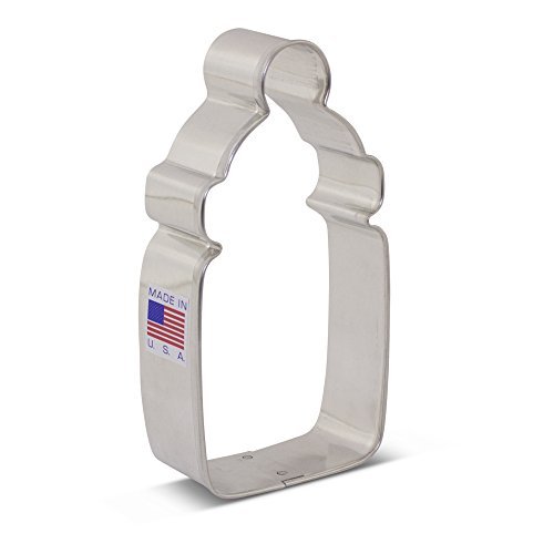 Baby Bottle Cookie Cutter, 4" Made in USA by Ann Clark