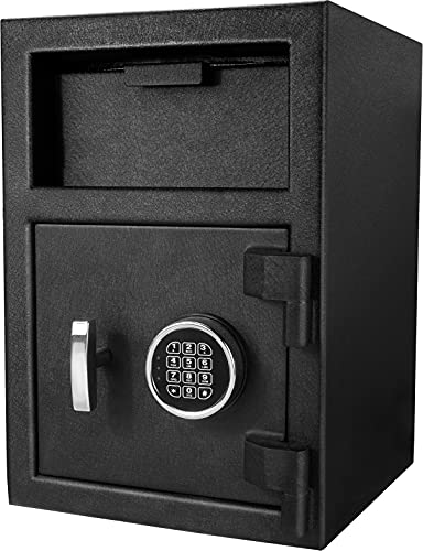 Barska Digital Multi-User Keypad Security Depository Drop Safe with Front Load for Cash, Money, Mail, Business, AX13656