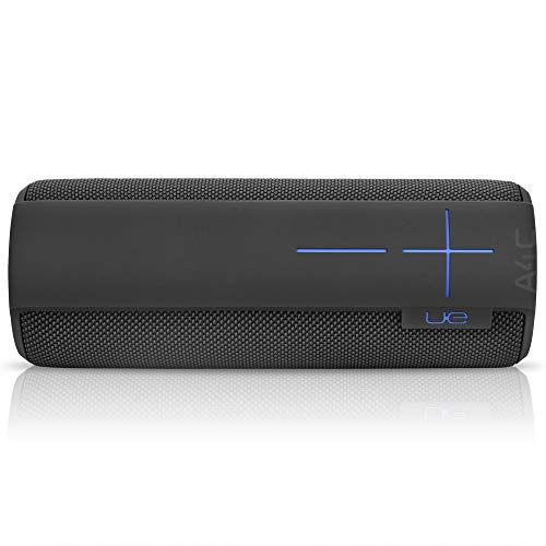 UE MEGABOOM Charcoal Black Wireless Bluetooth Speaker (Charcoal Black, Renewed)