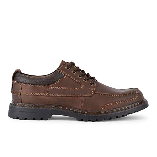 Dockers Men's Overton Oxford, Red Brown, 12 M US