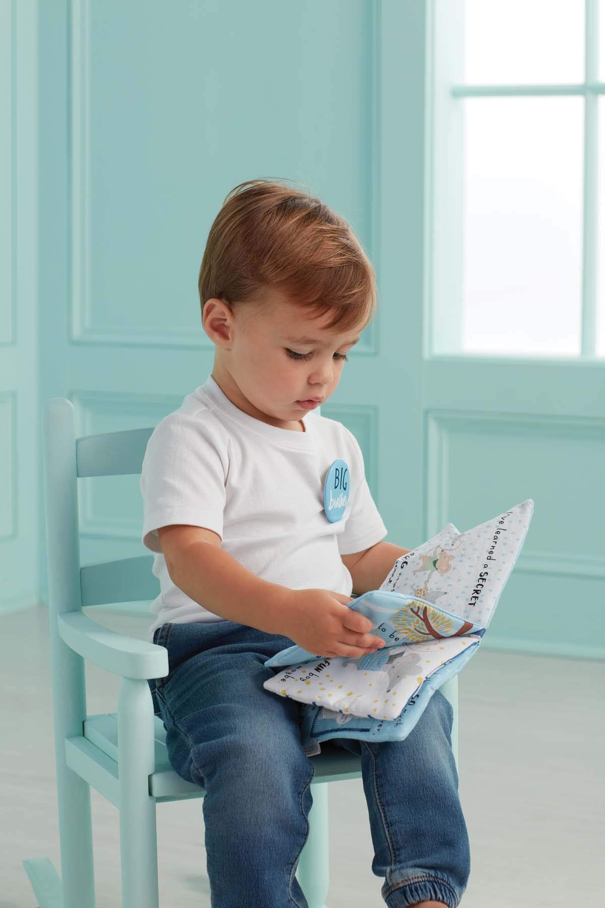 Mud Pie Big Sister Book and Pin Set