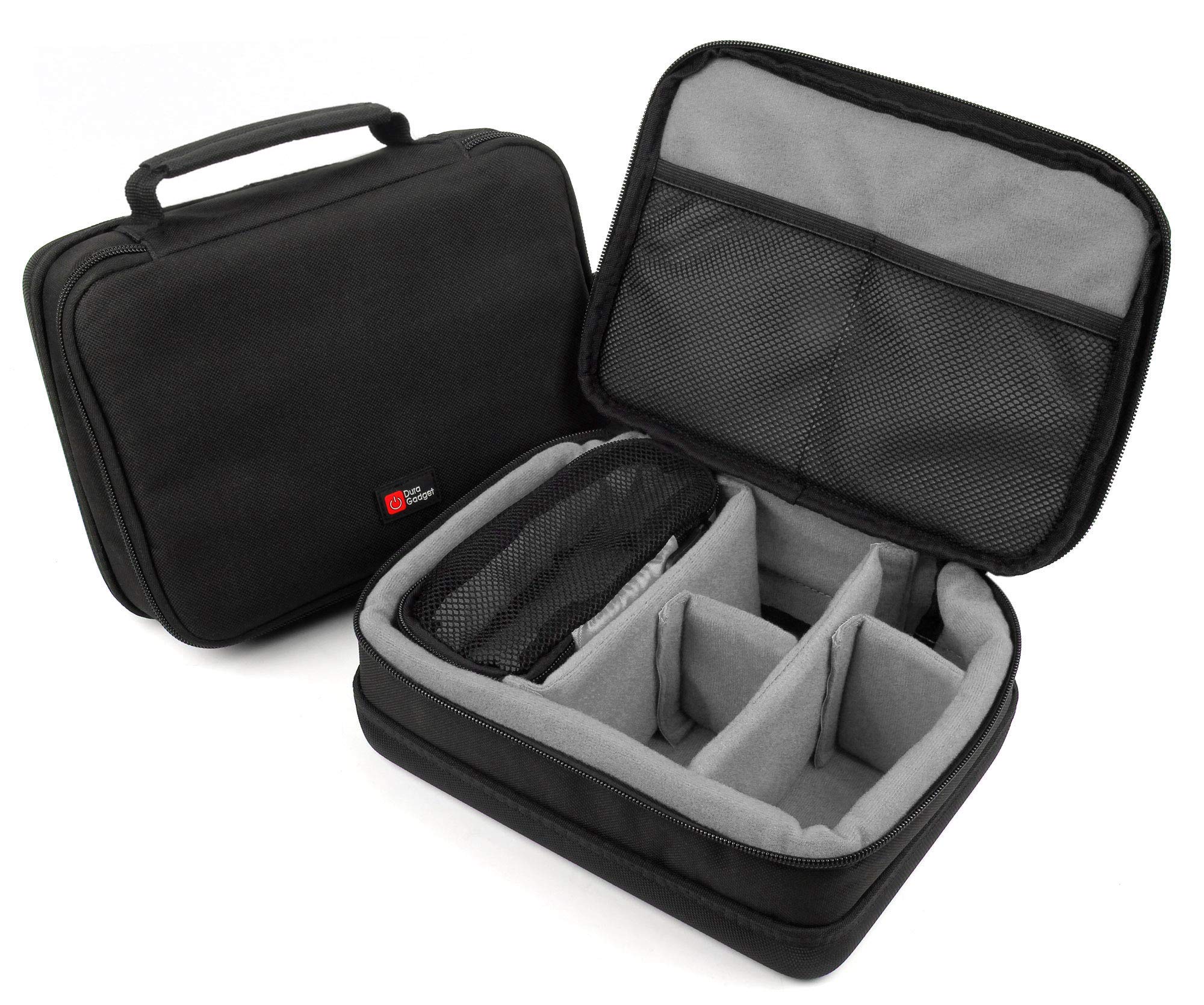 DURAGADGET Protective Black & Grey EVA Gaming Mouse Case - Compatible with Razer Naga Hex V2
