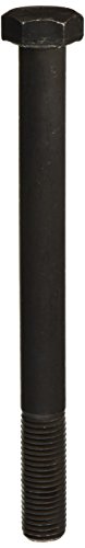 Steel Hex Bolt, Grade 8, Plain Finish, Hex Head, External Hex Drive, Meets ASME B18.2.1/SAE J429, 8-1/2" Length, Partially Threaded, 5/8"-11 UNC Threads, Imported