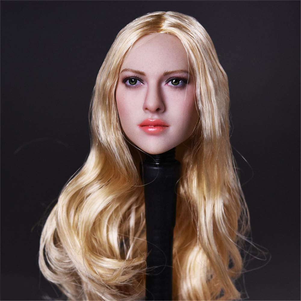HiPlay 1/6 Scale Female Figure Head Sculpt, Girl Doll Head for 12" Action Figure Phicen DH026(A)