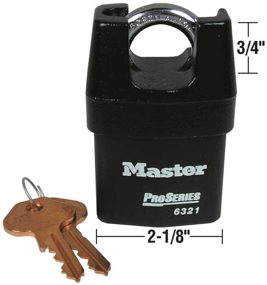 Master Lock Boron Shackle Pro Series Padlock