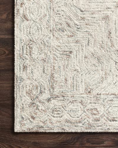 Loloi II Ziva Collection ZV-01 Neutral 2'-6" x 7'-6" Runner Rug