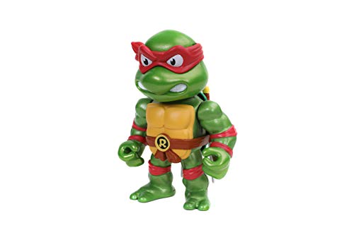 Jada Toys "Teenage Mutant Ninja Turtles 4"" Raphael Die-cast Figure, Toys for Kids and Adults, red