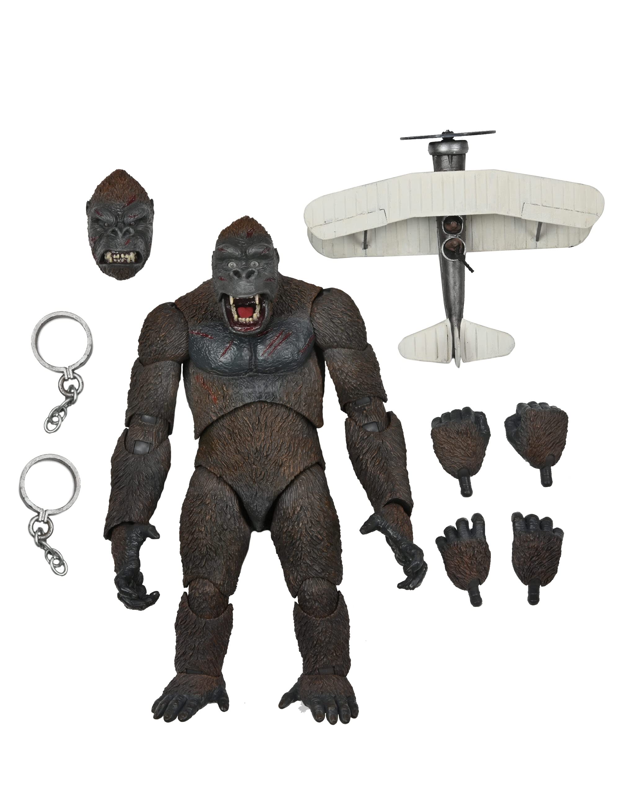 NECA - 7” Scale Action Figure – Ultimate King Kong (Concrete Jungle)
