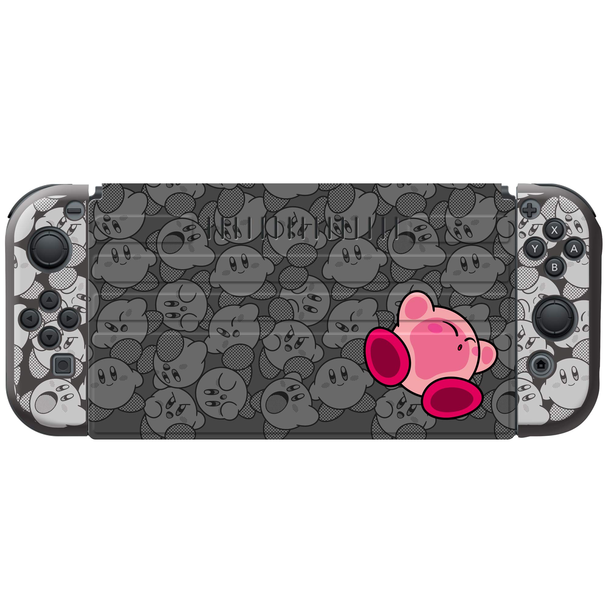 Kisekae Set Star Kirby for Nintendo Switch Game Console Japan Changing cover(Comic black)