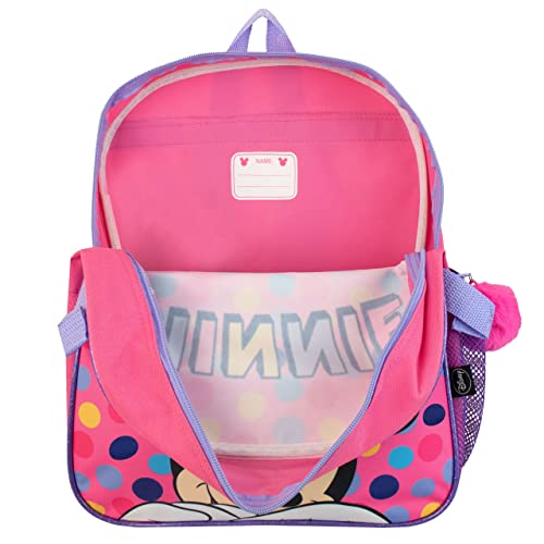 Disney Kids Backpack and Lunchbag Set Pink Minnie Mouse