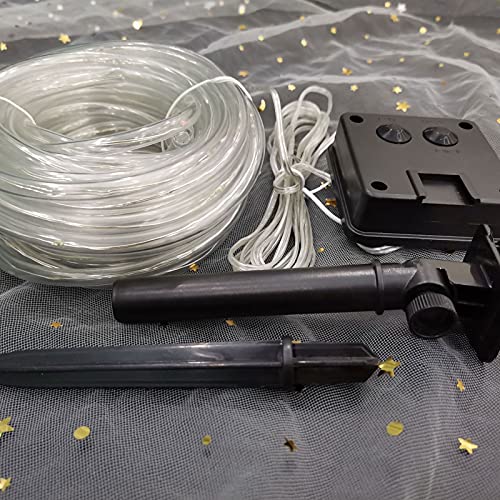 HJHSH Outdoor Solar String Lights, Decorative Lighting Warm White with 8 Modes Festival Lighting Waterproof Multi-Coloured for Patio Home Garden Christmas Parties (Length : 7m, Light : Warm Light)