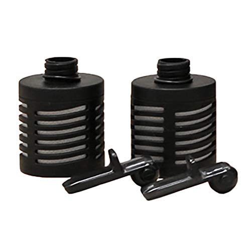Bottle Filters and Spouts 13503 - Filtration System Replacements for Sports Water Bottle - Safe Drinking Water - Home or Outdoor Activities - 2 Pairs