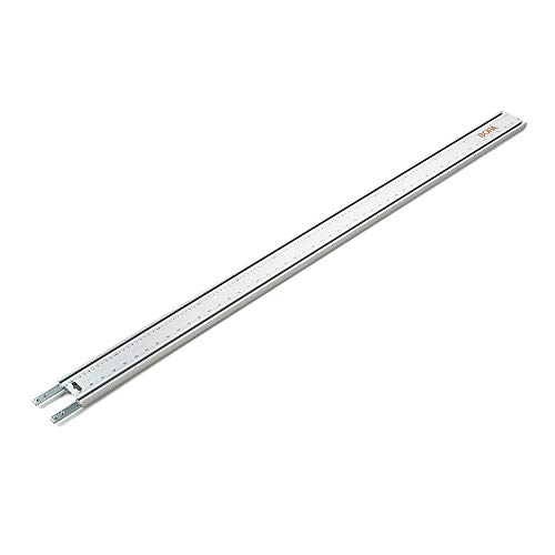 Bora 100β WTX Ruled Clamp Edge Saw Guide for Woodworking, Contractors, Carpenters and DIY, Guide for Circular Saws, 100 Inch Cutting Length, 545100
