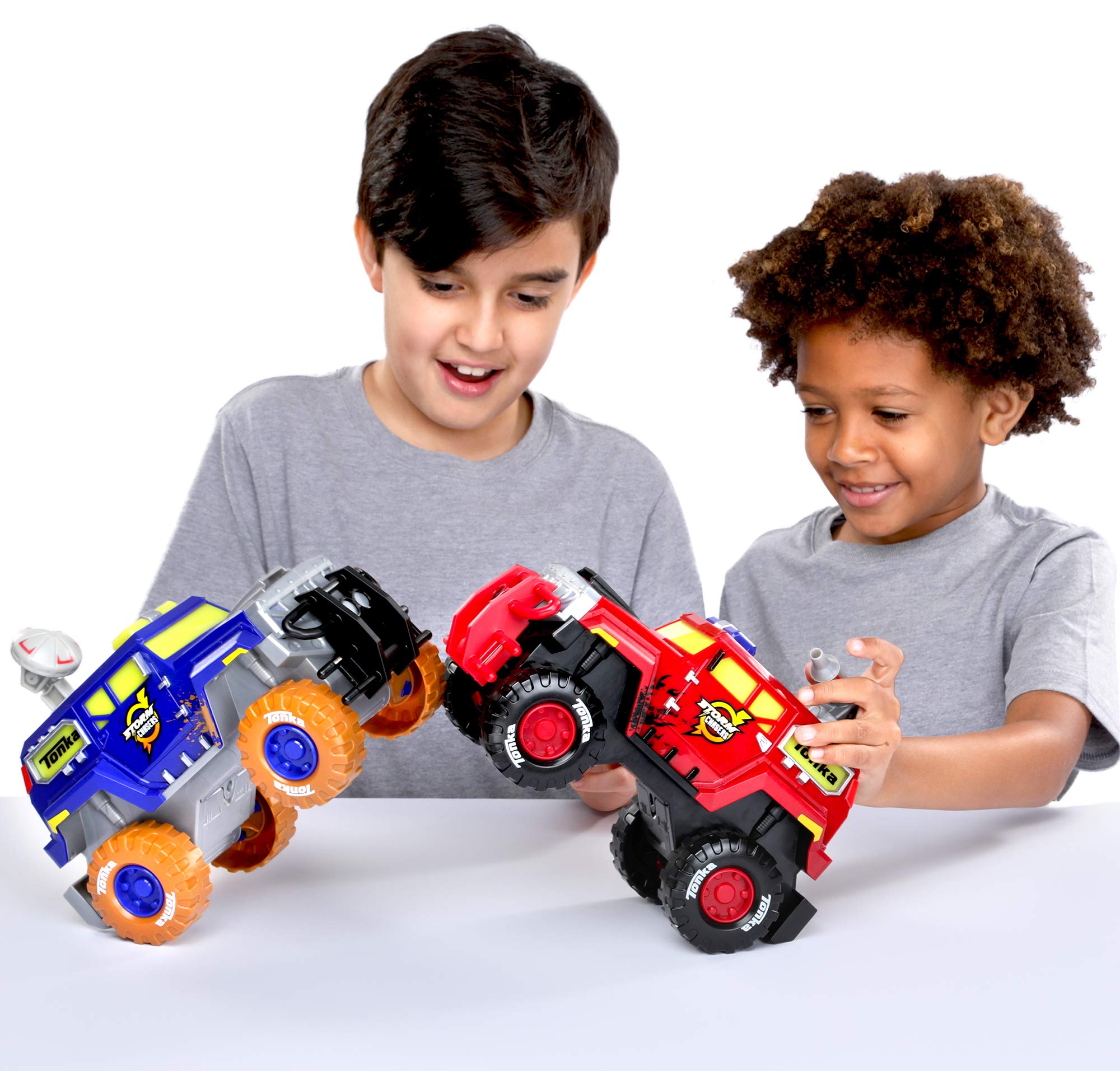 Basic Fun Tonka - Mega Machines Storm Chasers L&S - Wild Fire Rescue , Red
