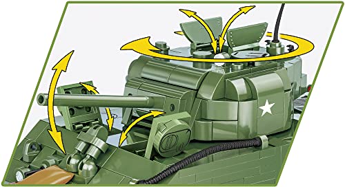 COBI Historical Collection World War II M4A3 Sherman Tank