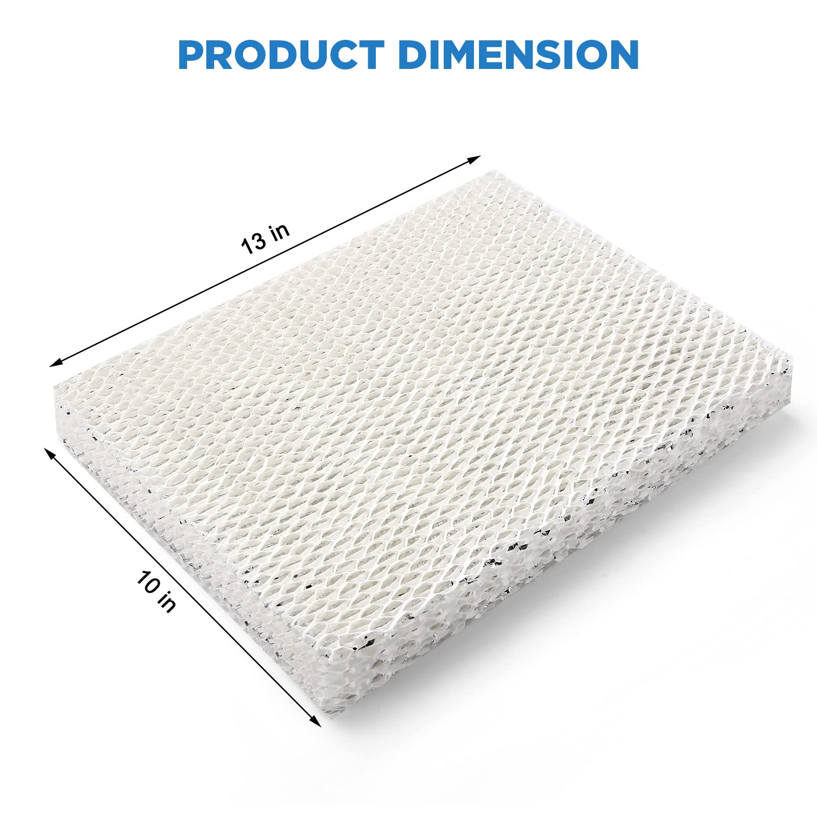 Freeboy Paper 35 Water Panel Humidifier Filter Replacement for Aprilaire 35 350, 360, 560, 560A, 568, 600, 700, 760, 768 Humidifiers, 10" W x 13" H - 2 Pack