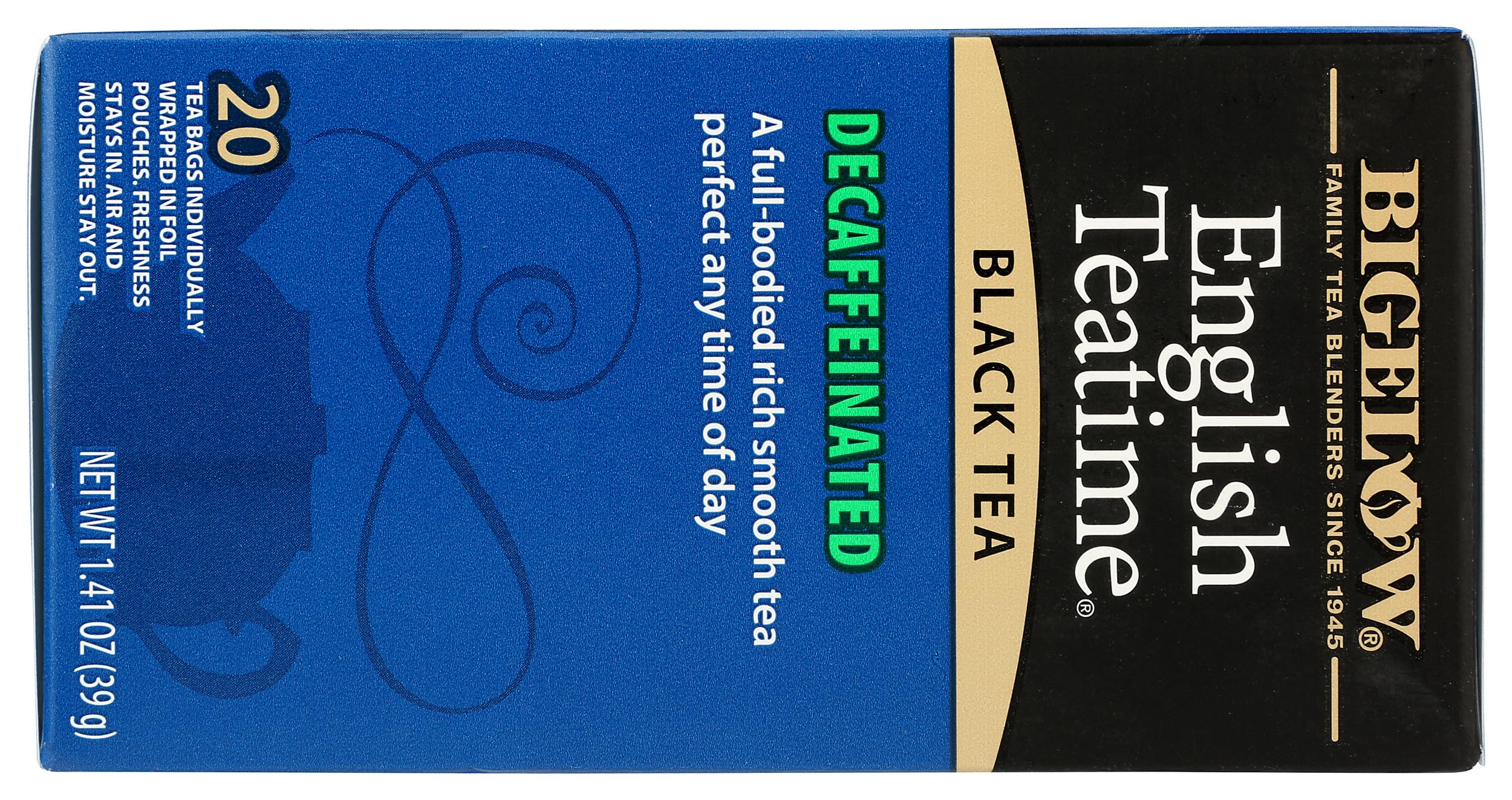 Bigelow, English Time Tea (Decaffeinated), 20 Count