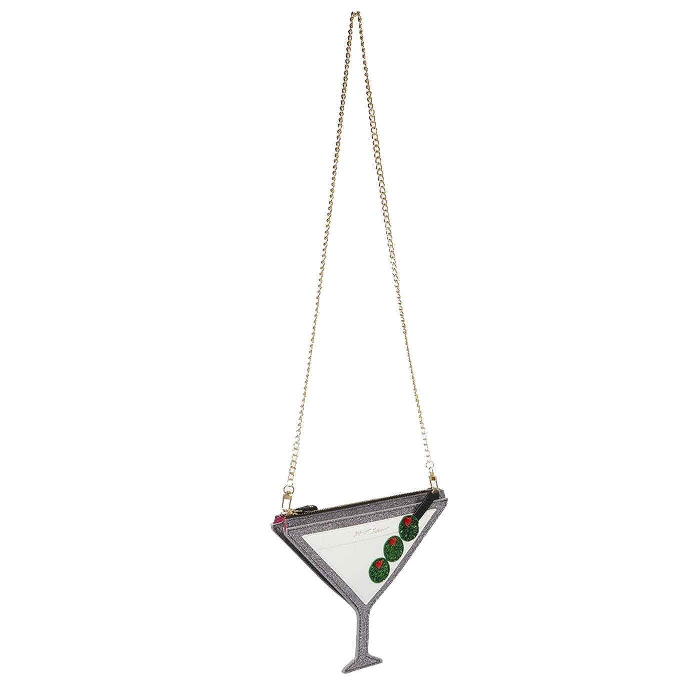 KITSCH DIRTY GURL CROSSBODY SILVER