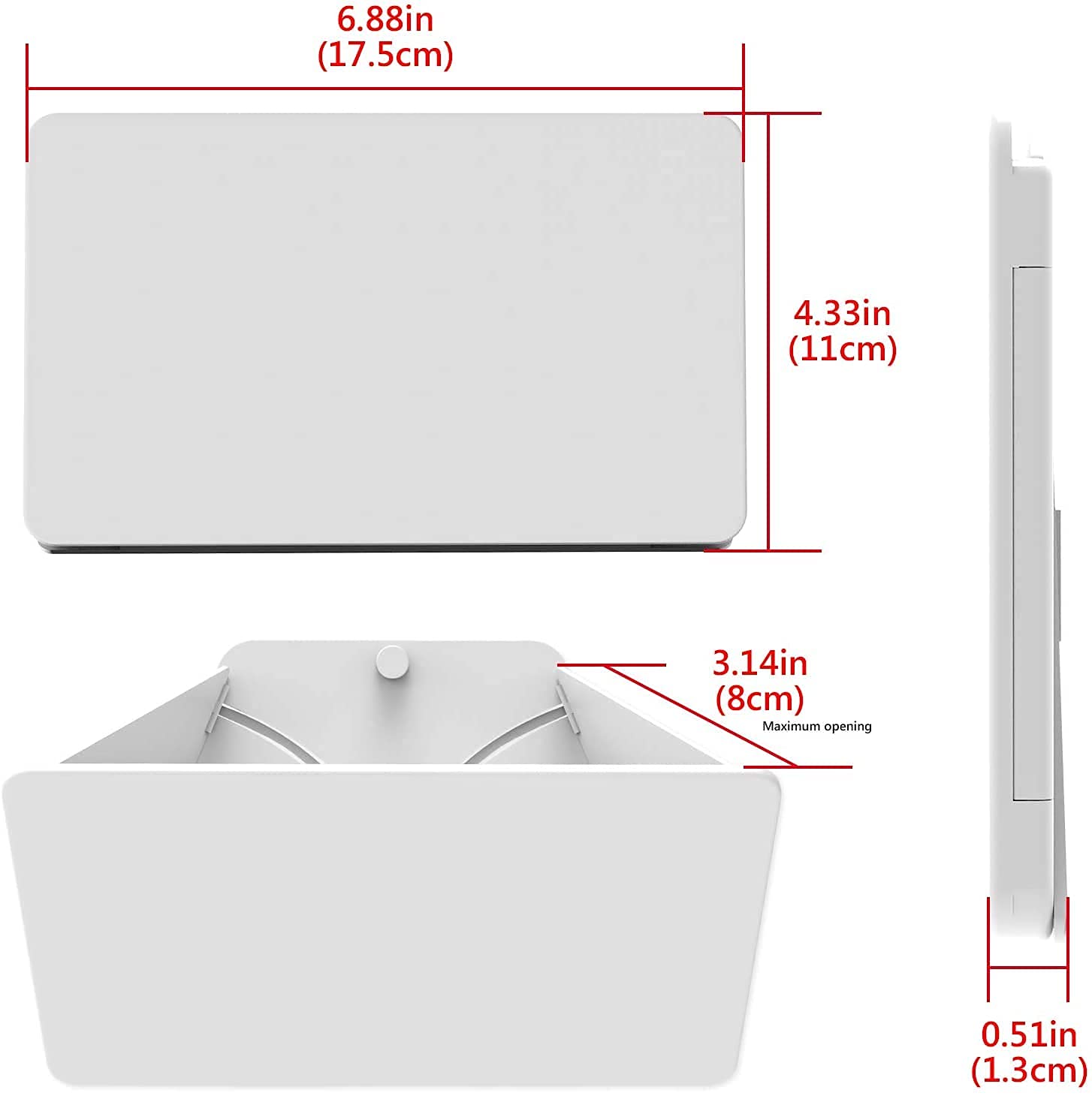 Holder Wall Mount Damage-Free (2 Pack),can be folded,Compatible with Game Controller,Headphone, Mobile Phone, Remote Controller, for Kitchen, Living Room, Bathroom, Bedside, Office