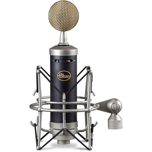 Blue Microphone Baby Bottle XLRCardioid Condenser Microphone for Recording, Streaming, Podcasting, Gaming, Mic with Large Diaphragm Cardioid Capsule, Shockmount & Protective Case