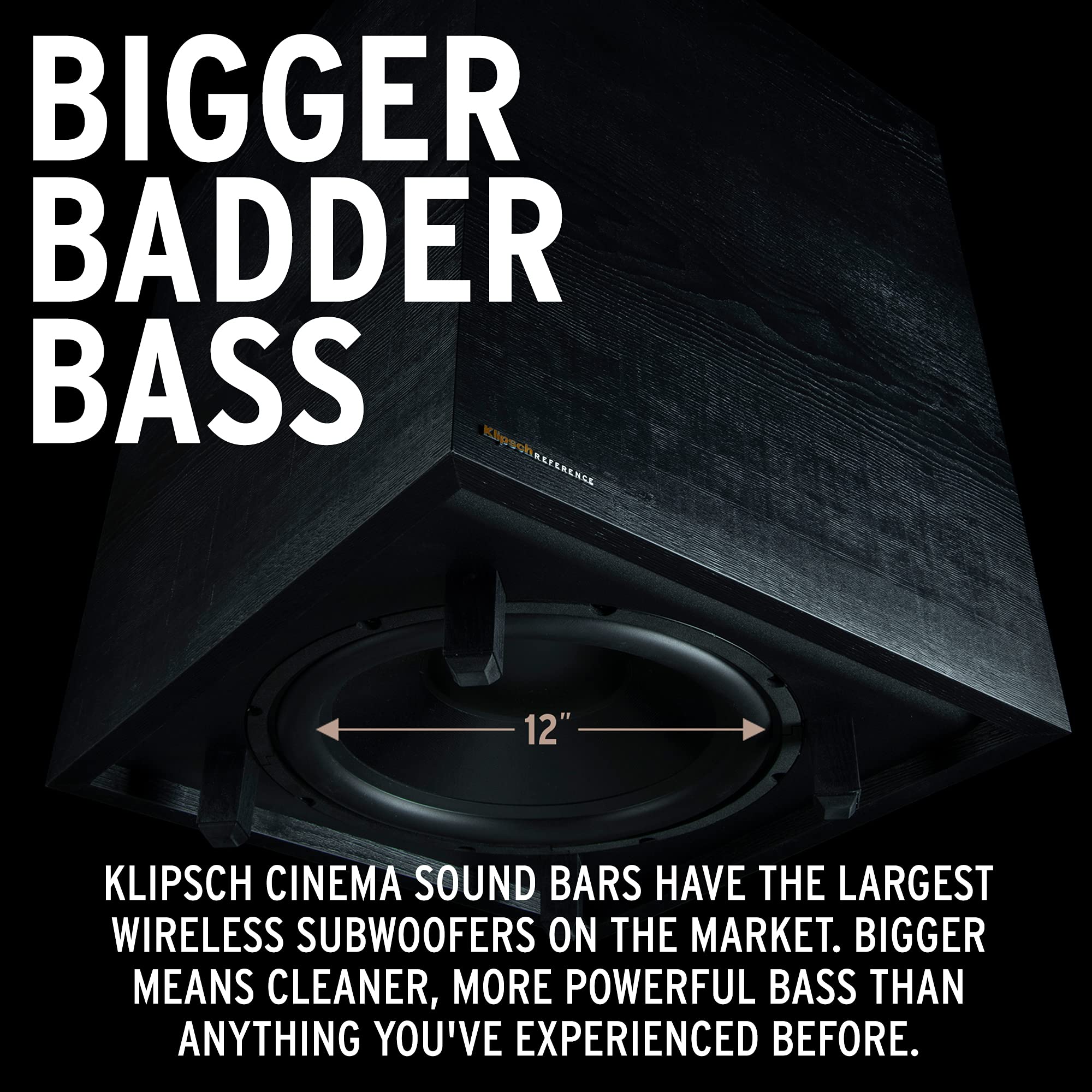 Klipsch Cinema 1200 5.1.4 Dolby Atmos Sound Bar and Surround Sound System