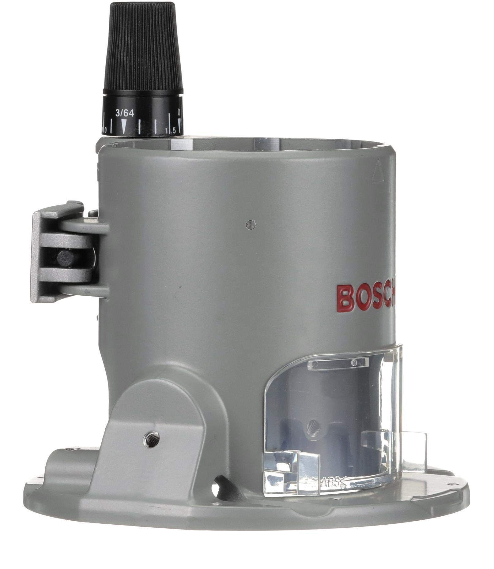 BOSCH 1617EVS 2.25 HP Electronic Fixed-Base Router & Under-Table Router Base with Above-Table Hex Key RA1165