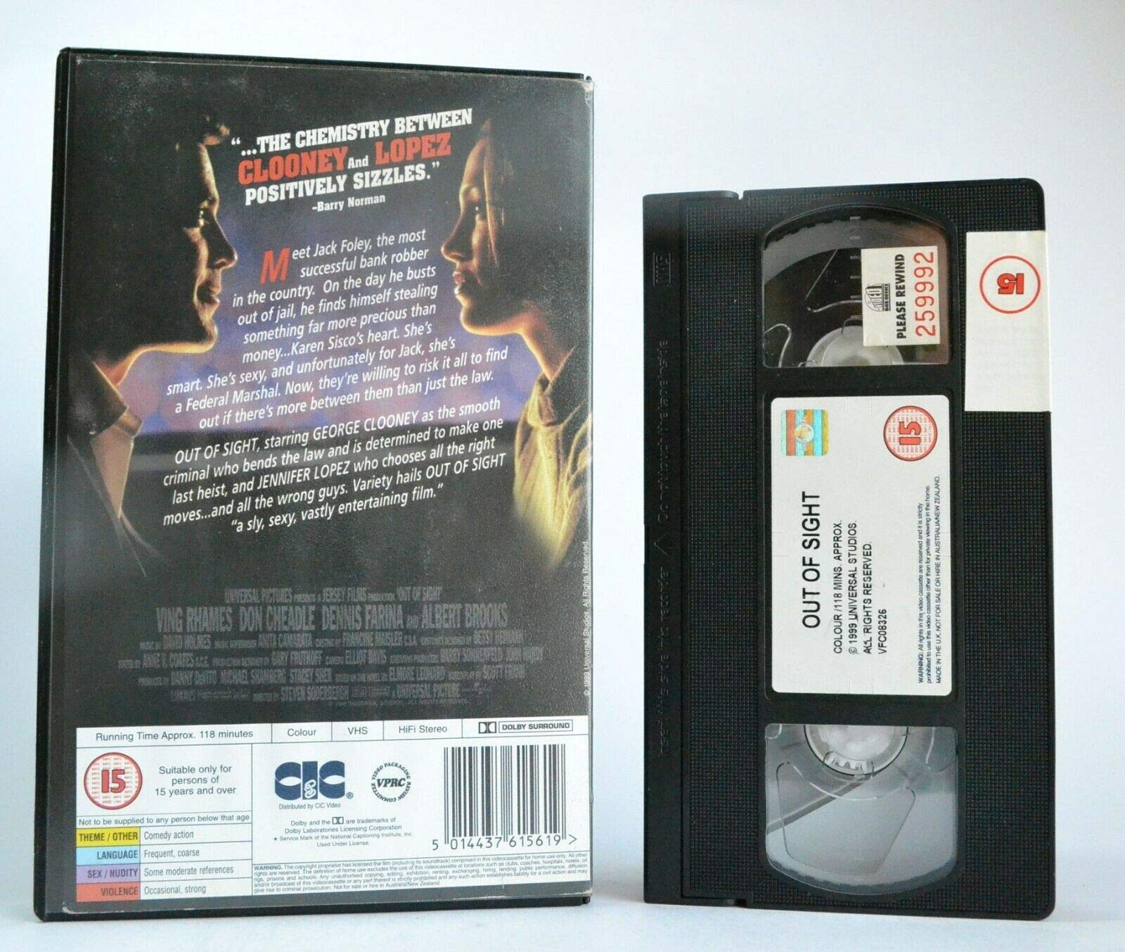 Out Of Sight [VHS]