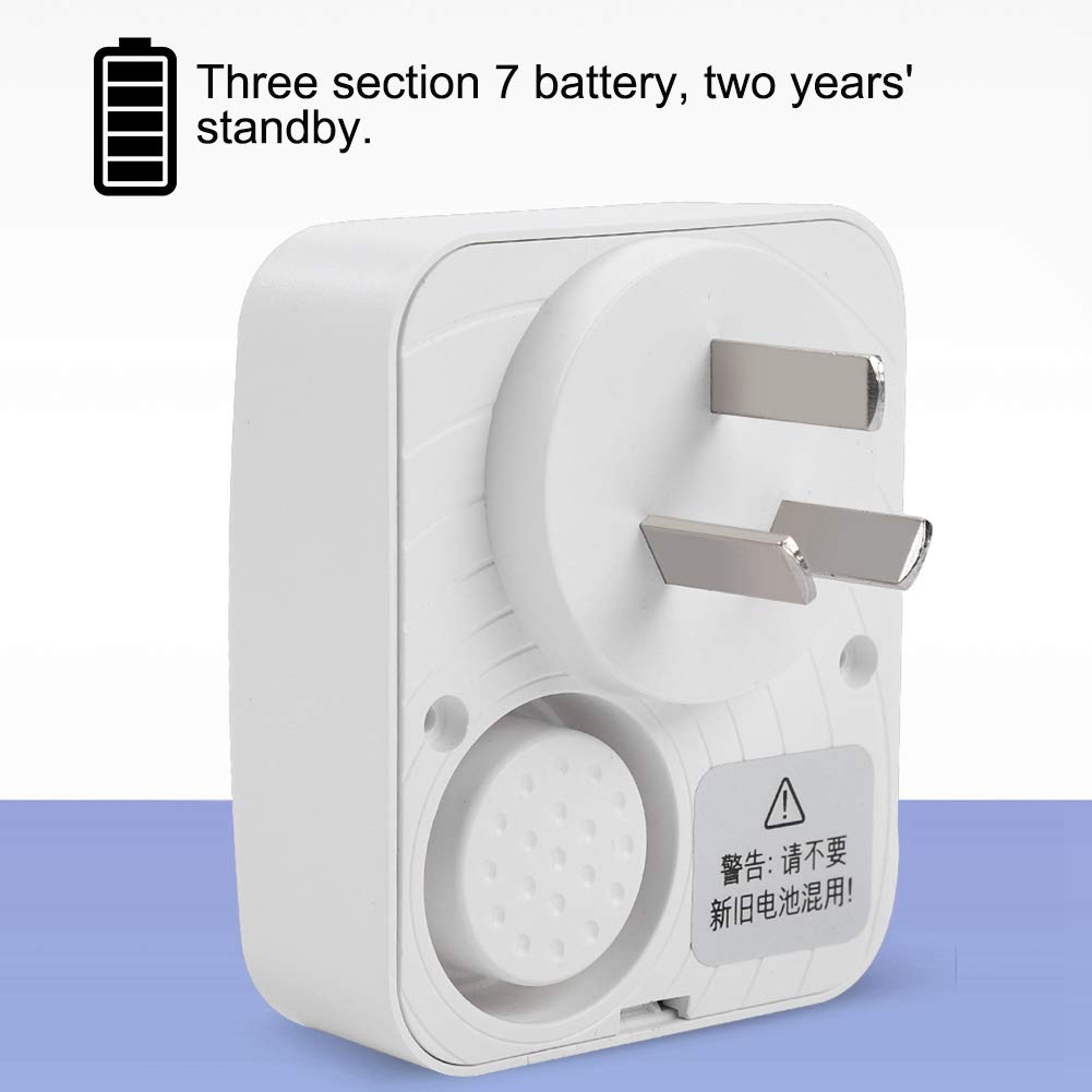 Automatic Power Failure Alerter Rechargeble Emergence Lamp Reminder Abnomal Voltage Alarm, More Than 108DB