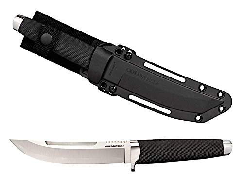 Cold Steel Outdoorsman Fixed Blade Knife with Sheath, Outdoorsman in San Mai Steel, 6.0 Inch Blade (35AP)