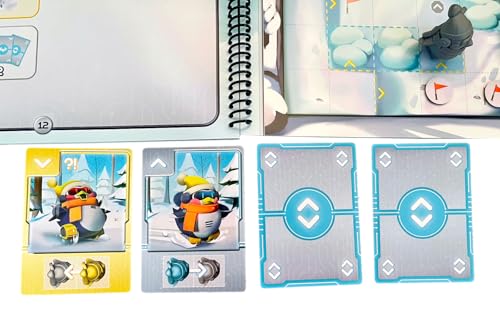Plaid Hat Games Quirky Circuits: Penny and Gizmo's Snow Day – Cooperative Robot Programming Game for 2-4 Players, Ages 8+