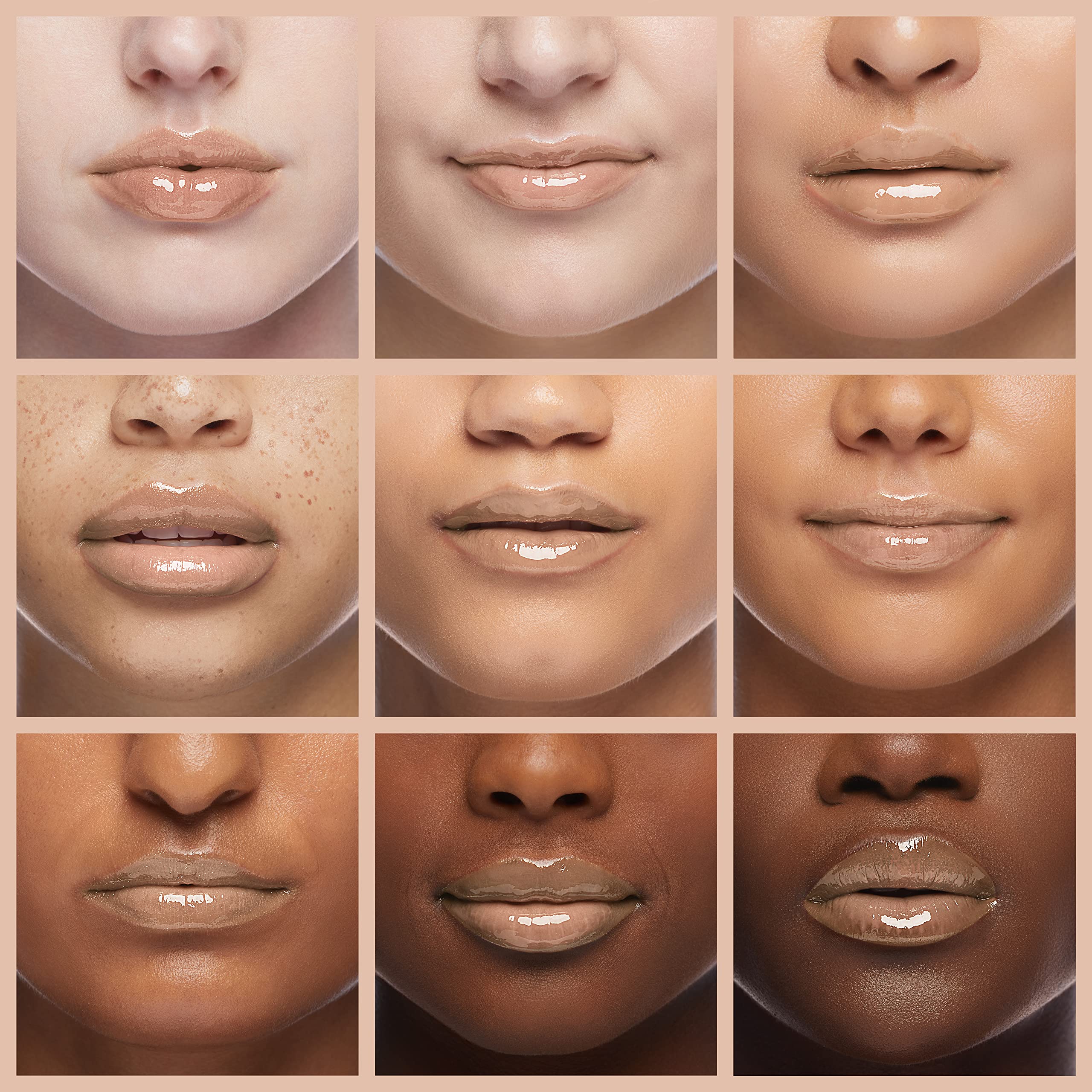 Palladio Lip Gloss, Non-Sticky Lip Gloss, Contains Vitamin E and Aloe, Offers Intense Color and Moisturization, Minimizes Lip Wrinkles, Softens Lips with Beautiful Shiny Finish, Copper