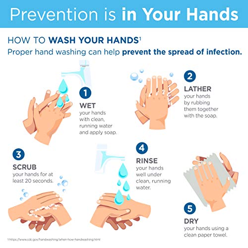 Georgia-Pacific Pacific Blue Ultra Manual Gentle Foam Hand Soap Refills by GP PRO (Georgia-Pacific),Pacific Citrus,43715,1200 mL Per Bottle,4 Bottles Per Case