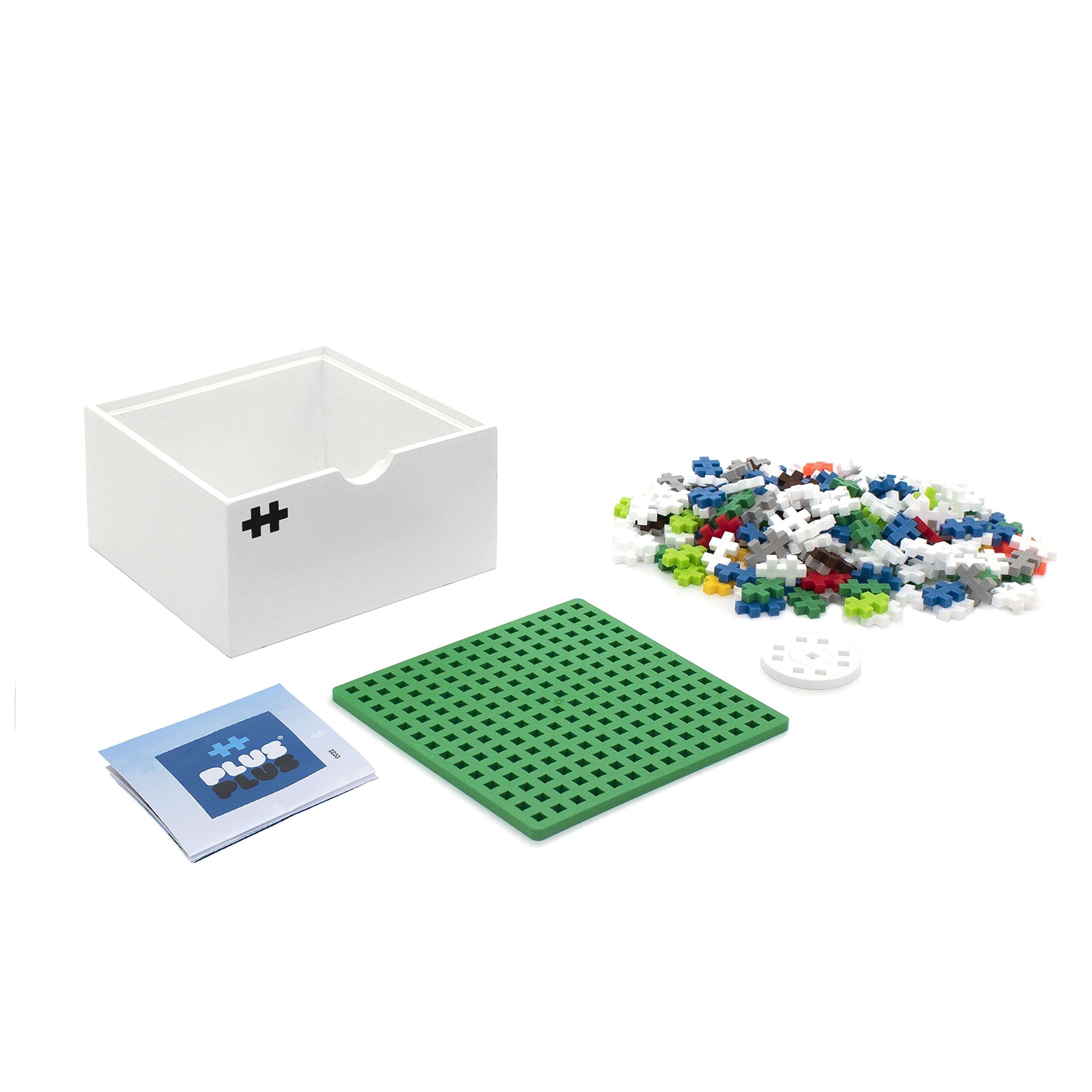 PLUS PLUS - BOKS Windmill Kids - 220 Pieces - Construction Building Desk Stem/Steam Fidget Toy, Interlocking Mini Puzzle Blocks