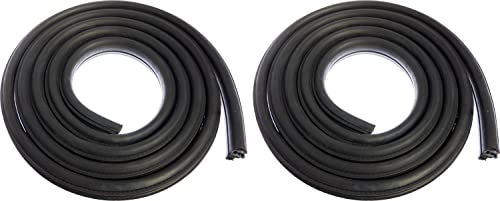 APDTY 140004x2 Body Mounted Rubber Door Weatherstrip Seal Fits Left & Right Replaces 3C3Z-2520708-AA