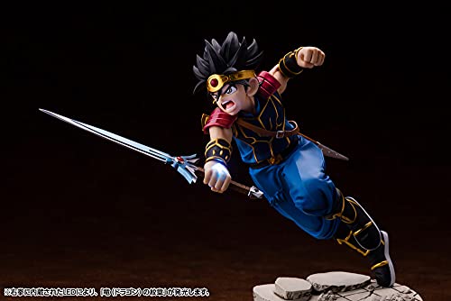 Kotobukiya Dragon Quest: The Adventure of Dai: Dai ARTFX J Statue,Multicolor