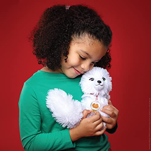 Elf Pets: an Artic Fox Tradition - Huggable Elf Pet Arctic Fox Stuffed Animal - Includes Beautifully Illustrated Hardbound Storybook, Mini Snow Globe Charm and Official Adoption Certificate