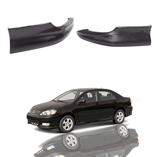 AutoModed Front Lower Aftermarket Bumper Splitter Lips Spoiler Kit Replaces 7608102010C1 7608302010C1 Compatible with 2003 2004 Corolla S | Left Right 2pcs | by AutoModed