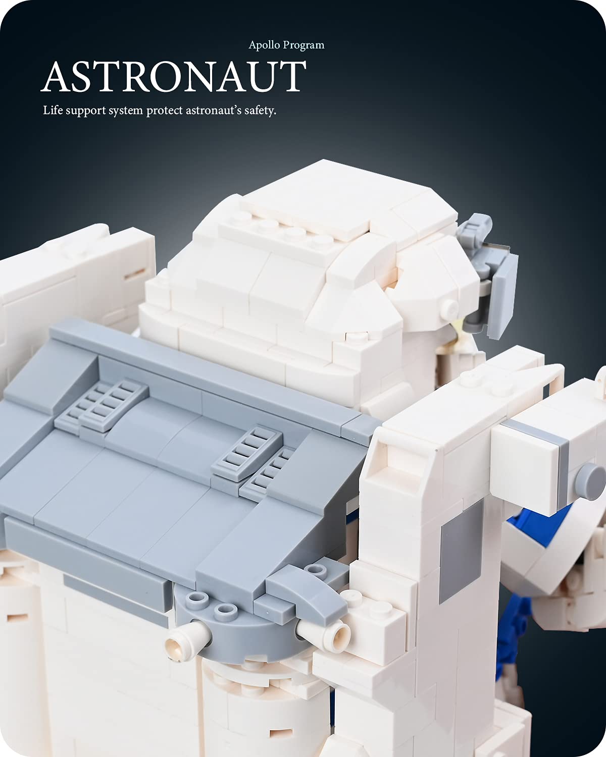 Nifeliz Home Universe Exploring Space Astronaut Building Block Kit, Educational DIY Spaceman Building Block Assembly Construction Toy, Gift for Adults and Teens, New 2023 (1515 pcs)