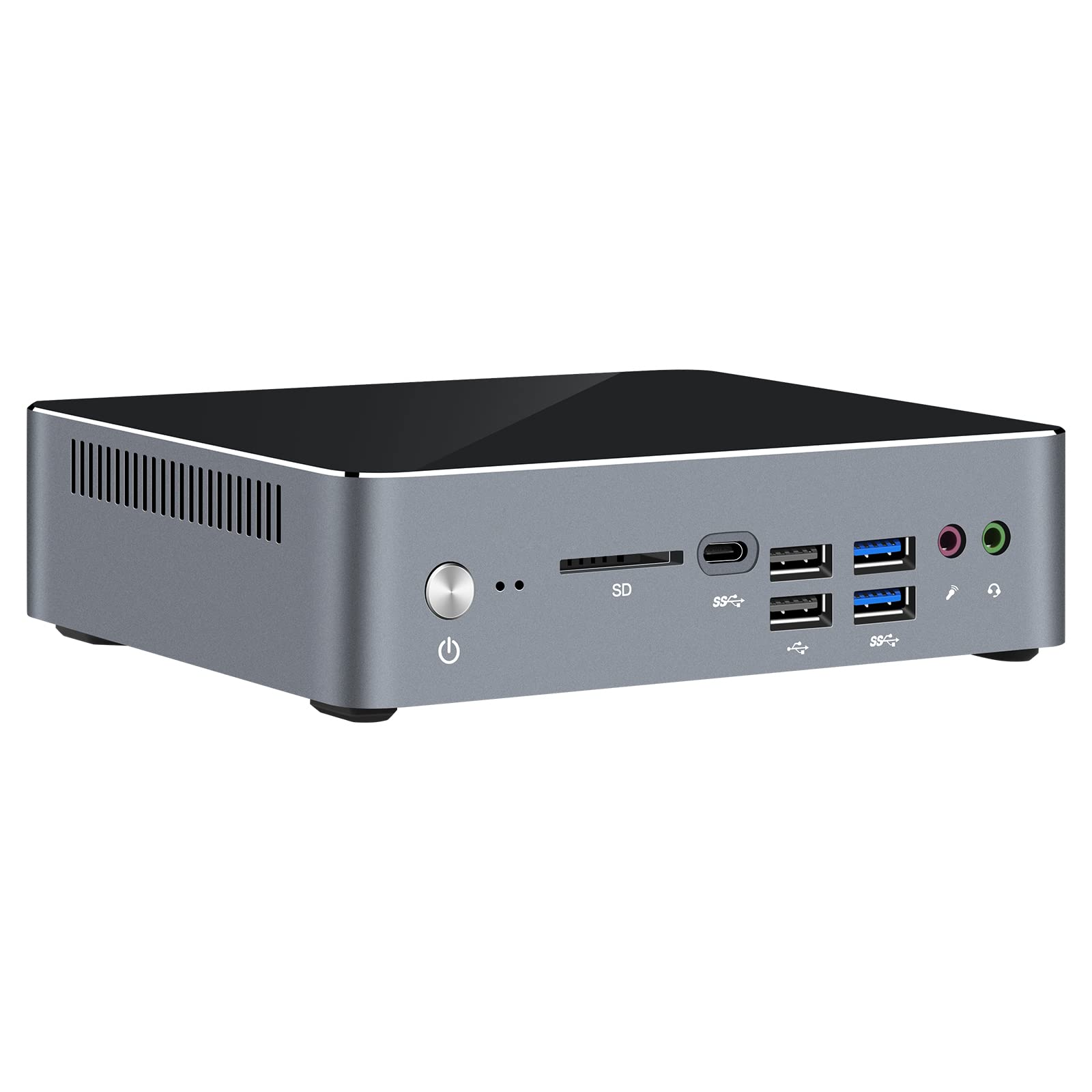 Charteey Mini PC Intel Core i7 10510U Windows 11Pro,16GB DDR4 (Max 64GB) 512G NVME SSD Mini Desktop Computer, Support 2.5inch HDD/SSD, WiFi5/BT 4.2,Dual Gigabit Ethernet,Support Auto Power on