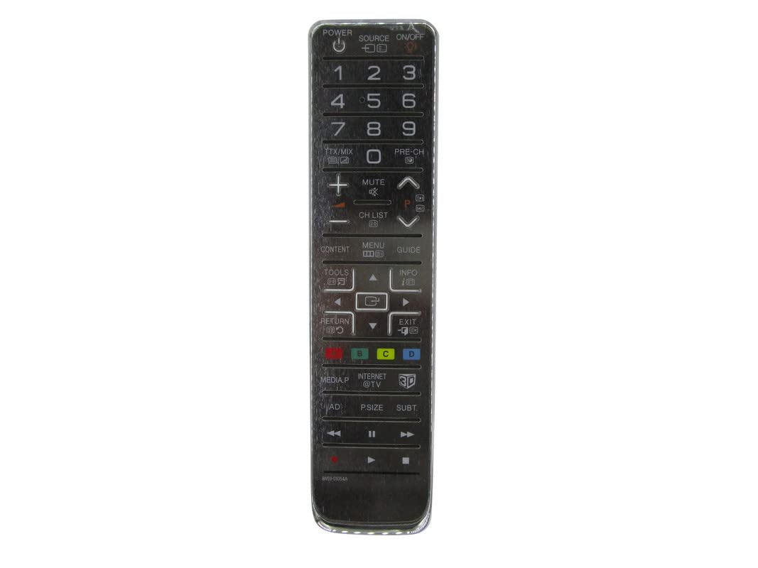 HCDZ Replacement Remote Control for Samsung UN55C7000 UN55C7000WF UN55C7000WFXZA UN55C7000WFXZX UN55C7000WR UN55C7000WRXSR UN55C7000WRXZL LED HDTV TV