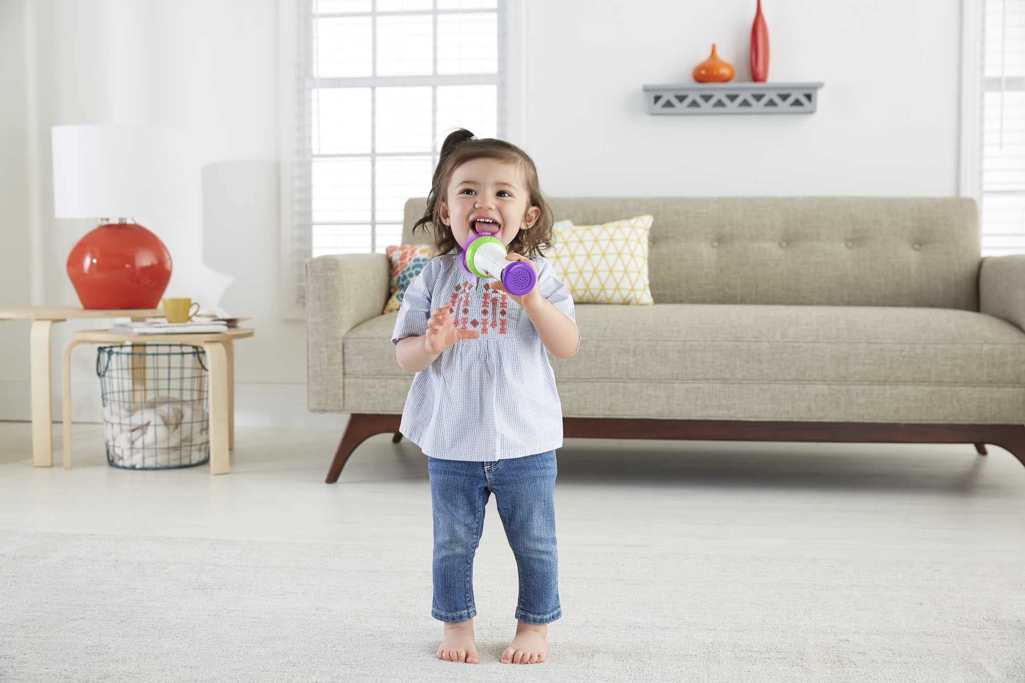 Fisher-Price Laugh & Learn Rock & Record Microphone
