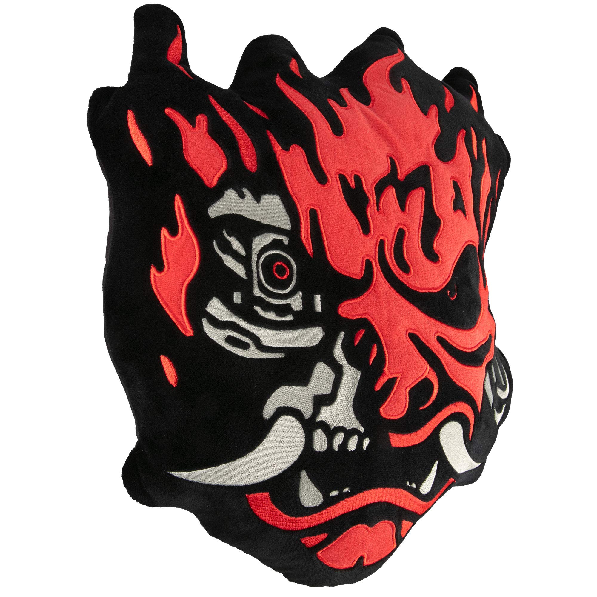 JINX Cyberpunk 2077 Samurai Pillow Plush, Multi-Colored, 14.8" Wide x 16.5" Tall