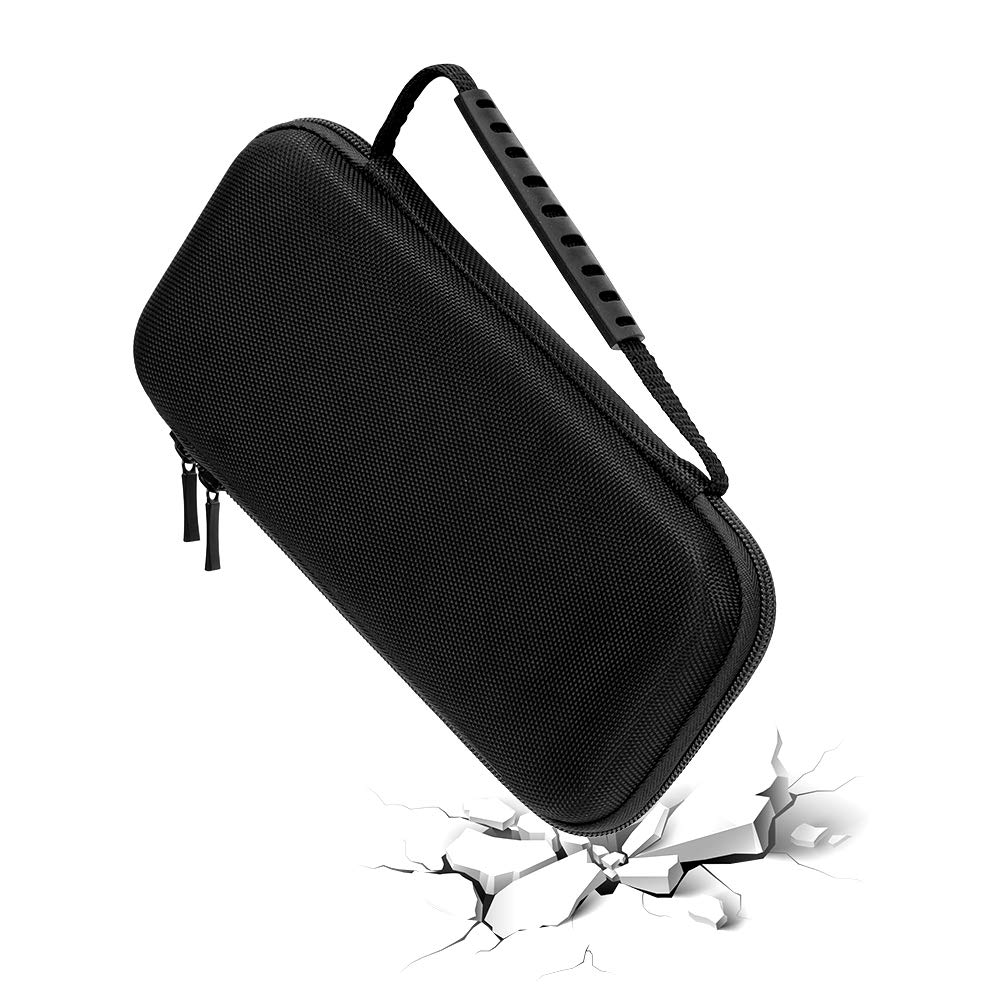 Emoly Carrying Case for Switch Lite 2020, Portable Switch Travel Carry Case, Protective Hard Shell Games Case & Storage for Nintendo Switch Console & Accessories, Black