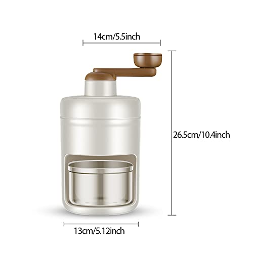 YEJAHY Ice Shaving Machine, Snow Cone Crusher, Advanced Manual Ice Shaving Machine, Household Kitchen Utensils, And A Freezing Mold For Making Smoothies