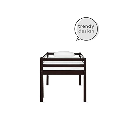 Dorel Living Milton Junior Twin Loft Bed, Espresso