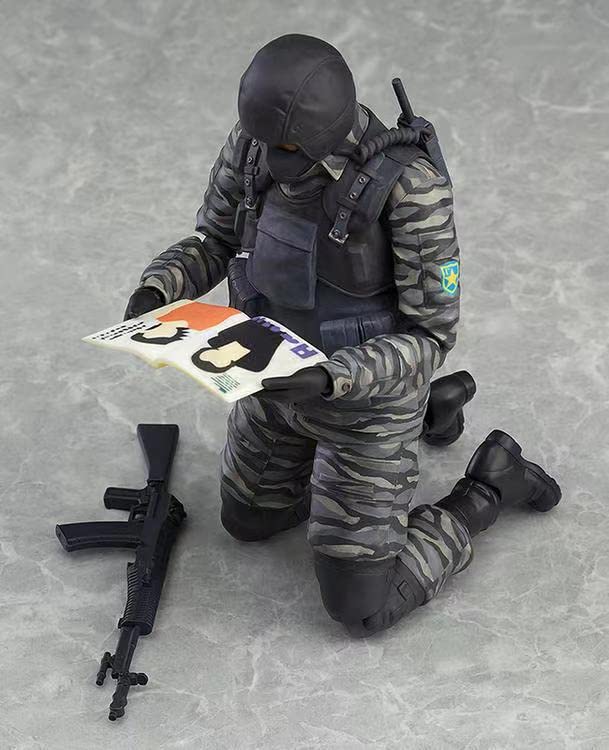 Nmomoytu Sons of Liberty Figma 298 Gurlukovich Solider Snake Movable Figurine Action Figure Collectible 15cm