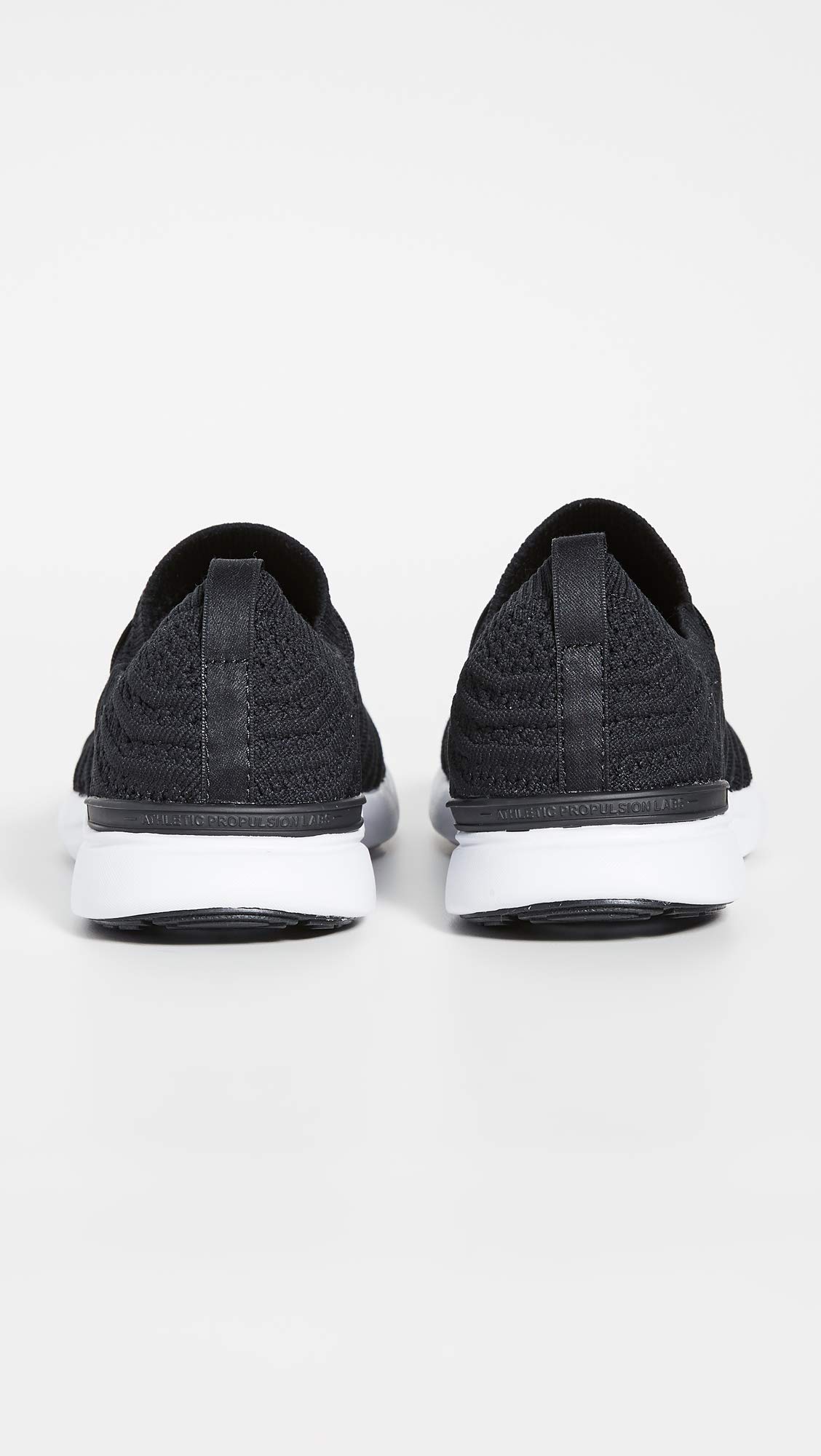 APL: Athletic Propulsion Labs Women's Techloom Wave Sneakers, Black/White, 11 Medium US