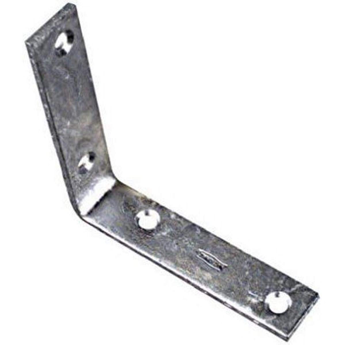 NATIONAL MFG/SPECTRUM BRANDS HHI Galvanized National/Spectrum Brands HHI N220-202 4-Inch x 7/8-Inch Corner Brace, 4 x 7/8"