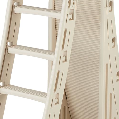 Confer Plastics A-Frame 7200 Above Ground Adjustable Pool Roll-Guard Safety Ladder