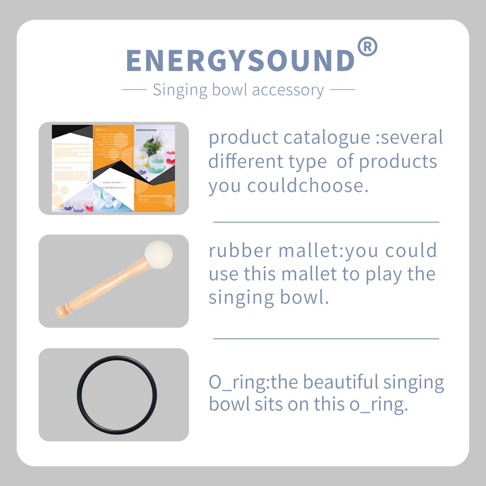 ENERGYSOUND Frosted F Note Heart Chakra Rainbow Colored Quartz Crystal Singing Bowl 8" mallet and o-ring included
